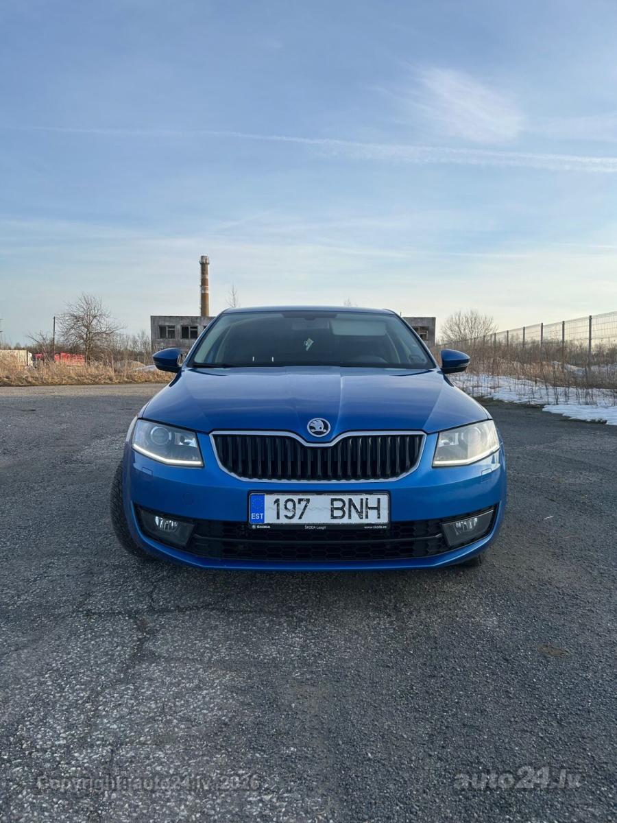 Blue Skoda Octavia 2015 in Narva, with an engine capacity of 1.40 L and mileage of 213 thousand km for 6800 €, photo 3 on AUTOMOTO.COM.LV