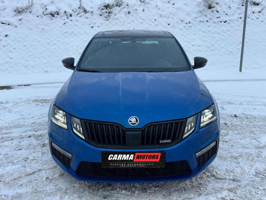 Blue Skoda Octavia 2017 in Vilnius, with an engine capacity of 1.97 L and mileage of 271 thousand km for 11990 €, photo 8 on AUTOMOTO.COM.LV