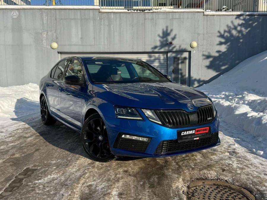 Blue Skoda Octavia 2017 in Vilnius, with an engine capacity of 1.97 L and mileage of 272 thousand km for 11690 €, photo 1 on AUTOMOTO.COM.LV