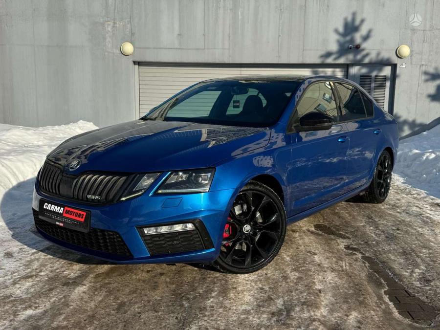 Blue Skoda Octavia 2017 in Vilnius, with an engine capacity of 1.97 L and mileage of 272 thousand km for 11690 €, photo 3 on AUTOMOTO.COM.LV