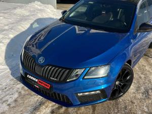 Blue Skoda Octavia 2017 in Vilnius, with an engine capacity of 1.97 L and mileage of 272 thousand km for 11690 €, photo 4 on AUTOMOTO.COM.LV