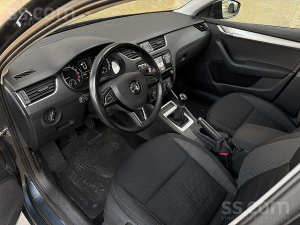 Blue Skoda Octavia 2017 in Riga, with an engine capacity of 1.60 L and mileage of 230 thousand km for 7900 €, photo 5 on AUTOMOTO.COM.LV