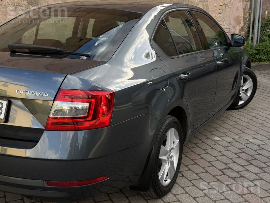 Zils Skoda Octavia 2017 Rīga, ar dzinēja tilpumu 1.60 L un nobraukumu 230 tūkst. km par 7900 €, foto 15 vietnē AUTOMOTO.COM.LV