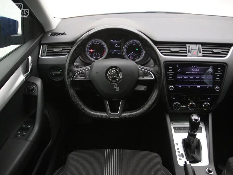 Blue Skoda Octavia 2017 in Vilnius, with an engine capacity of 1.60 L and mileage of 147 thousand km for 10399 €, photo 18 on AUTOMOTO.COM.LV