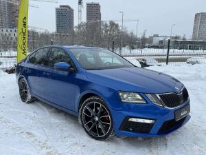 Blue Skoda Octavia 2018 in Vilnius, with an engine capacity of 1.97 L and mileage of 225 thousand km for 12800 €, photo 4 on AUTOMOTO.COM.LV