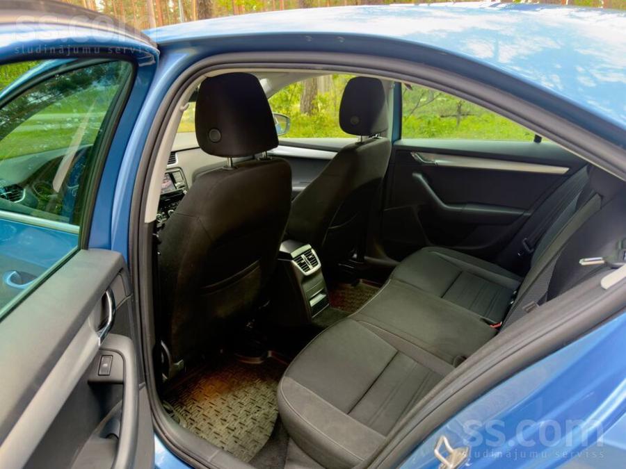 Синий Шкода Октавия 2019 в Рига, объемом двигателя 1.60 л и пробегом 104 тыс. км за 11990 €, фото 9 на AUTOMOTO.COM.LV