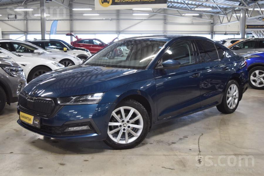 Zils Skoda Octavia 2020 Rīga, ar dzinēja tilpumu 2.00 L un nobraukumu 110 tūkst. km par 17900 €, foto 1 vietnē AUTOMOTO.COM.LV