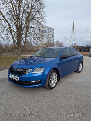 Zils Skoda Octavia 2020 Tallina, ar dzinēja tilpumu 1.50 L un nobraukumu 115 tūkst. km par 12900 €, foto  vietnē AUTOMOTO.COM.LV
