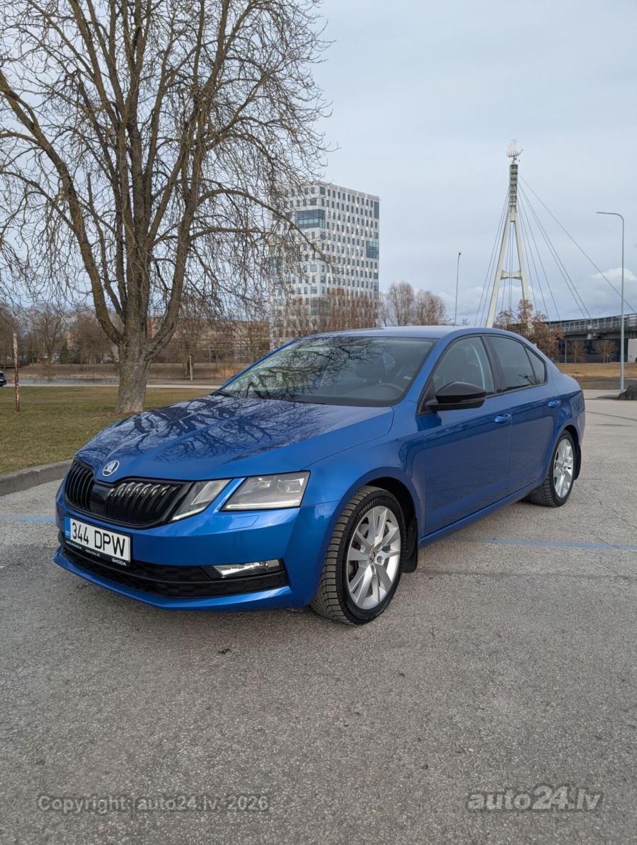 Zils Skoda Octavia 2020 Tallina, ar dzinēja tilpumu 1.50 L un nobraukumu 115 tūkst. km par 12900 €, foto 1 vietnē AUTOMOTO.COM.LV