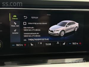 Zils Skoda Octavia 2020 Rīga, ar dzinēja tilpumu 2.00 L un nobraukumu 132 tūkst. km par 16580 €, foto 21 vietnē AUTOMOTO.COM.LV