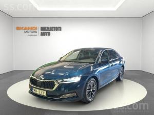 Blue Skoda Octavia 2020 in Riga, with an engine capacity of 2.00 L and mileage of 83 thousand km for 16490 €, photo  on AUTOMOTO.COM.LV