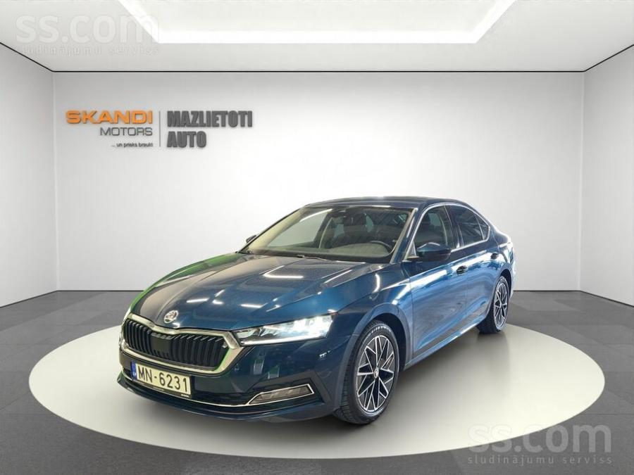 Blue Skoda Octavia 2020 in Riga, with an engine capacity of 2.00 L and mileage of 83 thousand km for 16490 €, photo 1 on AUTOMOTO.COM.LV