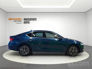 Blue Skoda Octavia 2020 in Riga, with an engine capacity of 2.00 L and mileage of 83 thousand km for 16490 €, photo 8 on AUTOMOTO.COM.LV