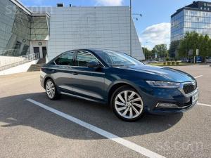 Blue Skoda Octavia 2020 in Riga, with an engine capacity of 2.00 L and mileage of 95 thousand km for 17500 €, photo  on AUTOMOTO.COM.LV