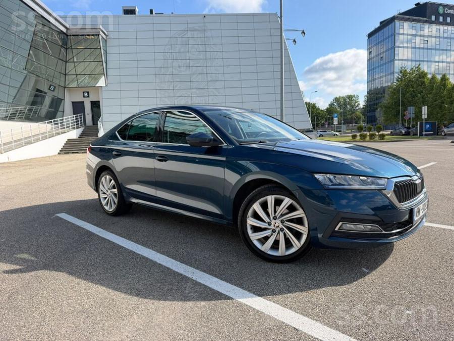 Blue Skoda Octavia 2020 in Riga, with an engine capacity of 2.00 L and mileage of 95 thousand km for 17500 €, photo 1 on AUTOMOTO.COM.LV