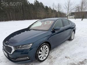 Blue Skoda Octavia 2021 in Riga, with an engine capacity of 1.40 L and mileage of 74 thousand km for 19600 €, photo  on AUTOMOTO.COM.LV