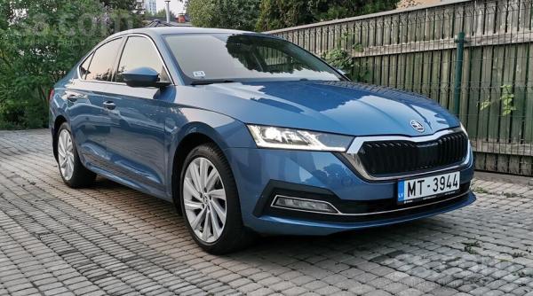 Zils Skoda Octavia 2021 Rīga, ar dzinēja tilpumu 1.50 L un nobraukumu 49 tūkst. km par 21500 €, foto 3 vietnē AUTOMOTO.COM.LV