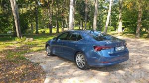 Blue Skoda Octavia 2021 in Riga, with an engine capacity of 1.50 L and mileage of 49 thousand km for 21500 €, photo 6 on AUTOMOTO.COM.LV