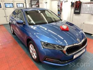 Blue Skoda Octavia 2021 in Riga, with an engine capacity of 1.50 L and mileage of 49 thousand km for 21500 €, photo 11 on AUTOMOTO.COM.LV