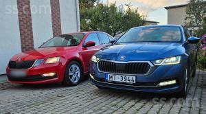 Blue Skoda Octavia 2021 in Riga, with an engine capacity of 1.50 L and mileage of 49 thousand km for 21500 €, photo 17 on AUTOMOTO.COM.LV