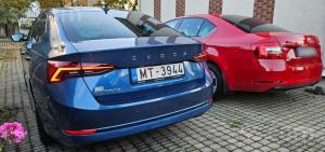 Blue Skoda Octavia 2021 in Riga, with an engine capacity of 1.50 L and mileage of 49 thousand km for 21500 €, photo 18 on AUTOMOTO.COM.LV