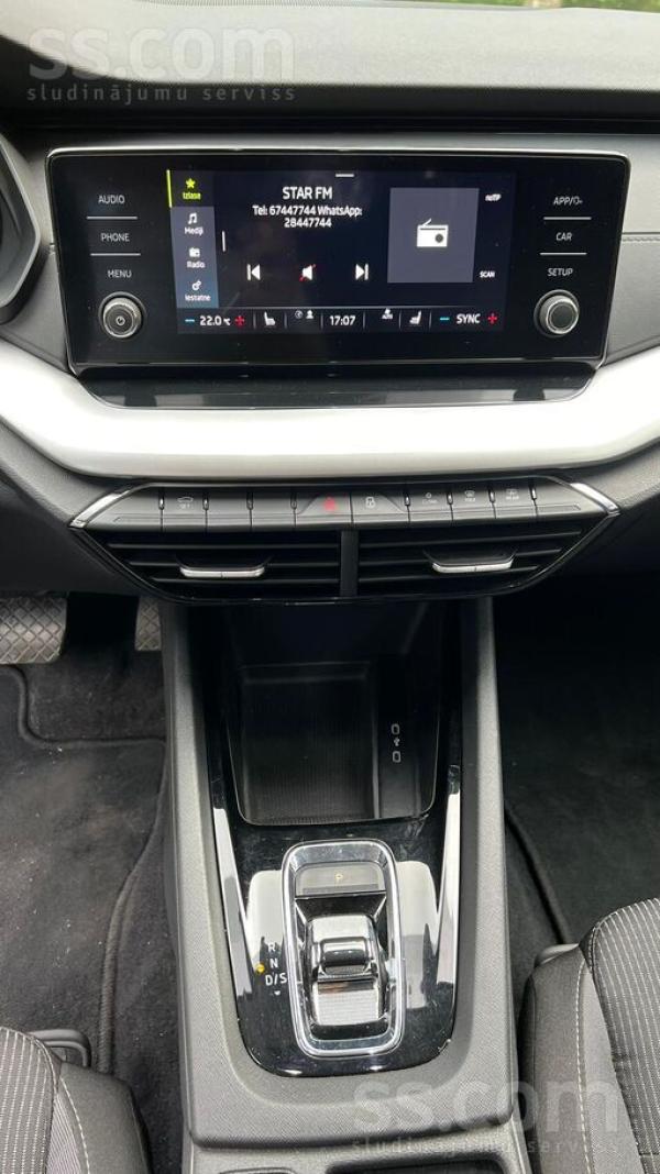 Blue Skoda Octavia 2021 in Tukums, with an engine capacity of 2.00 L and mileage of 154 thousand km for 14490 €, photo 8 on AUTOMOTO.COM.LV