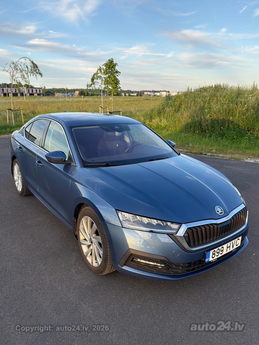 Zils Skoda Octavia 2021 Tallina, ar dzinēja tilpumu 2.00 L un nobraukumu 94 tūkst. km par 24900 €, foto 1 vietnē AUTOMOTO.COM.LV