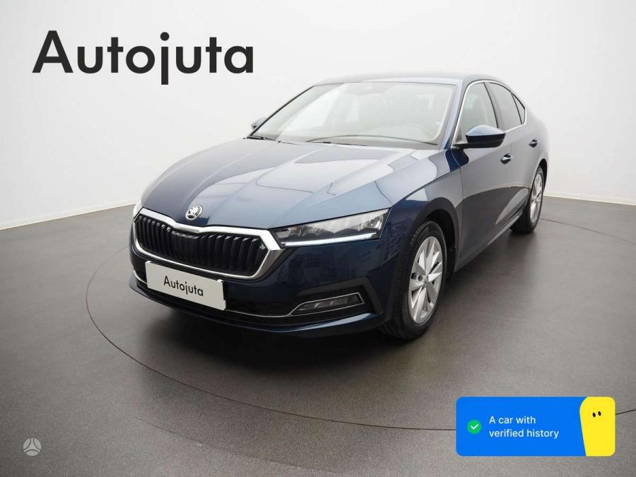 Blue Skoda Octavia 2021 in Vilnius, with an engine capacity of 1.50 L and mileage of 83 thousand km for 16000 €, photo 1 on AUTOMOTO.COM.LV
