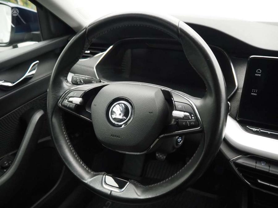 Blue Skoda Octavia 2021 in Vilnius, with an engine capacity of 1.50 L and mileage of 83 thousand km for 16000 €, photo 21 on AUTOMOTO.COM.LV