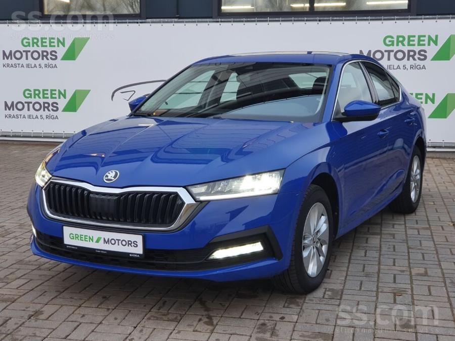 Blue Skoda Octavia 2022 in Riga, with an engine capacity of 1.00 L and mileage of 49 thousand km for 16900 €, photo 33 on AUTOMOTO.COM.LV
