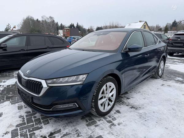 Zils Skoda Octavia 2022 Kauņa, ar dzinēja tilpumu 1.50 L un nobraukumu 193 tūkst. km par 14700 €, foto 1 vietnē AUTOMOTO.COM.LV