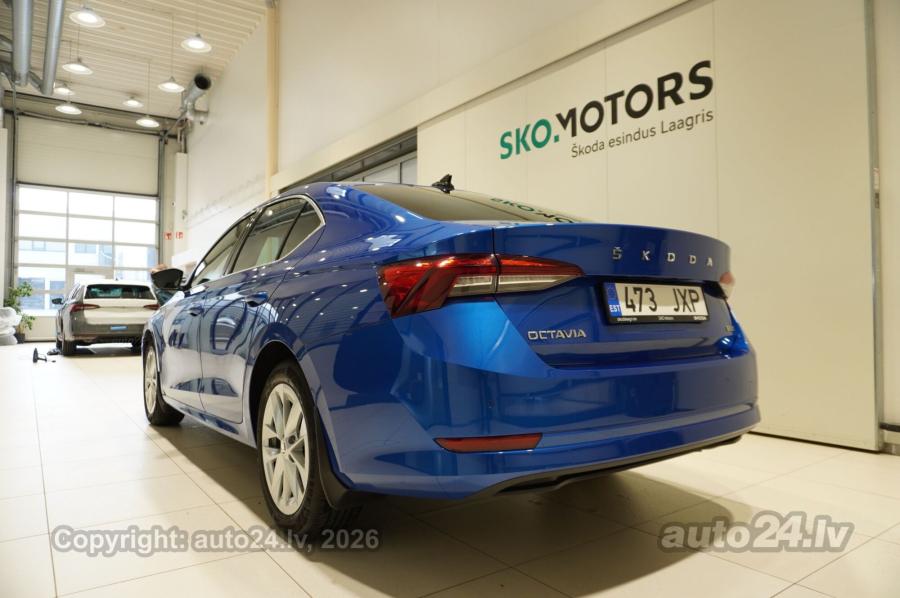 Blue Skoda Octavia 2023 in Tallinn, with an engine capacity of 1.50 L and mileage of 46 thousand km for 22500 €, photo 3 on AUTOMOTO.COM.LV