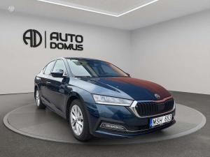 Blue Skoda Octavia 2023 in Klaipeda, with an engine capacity of 1.50 L and mileage of 108 thousand km for 17999 €, photo  on AUTOMOTO.COM.LV