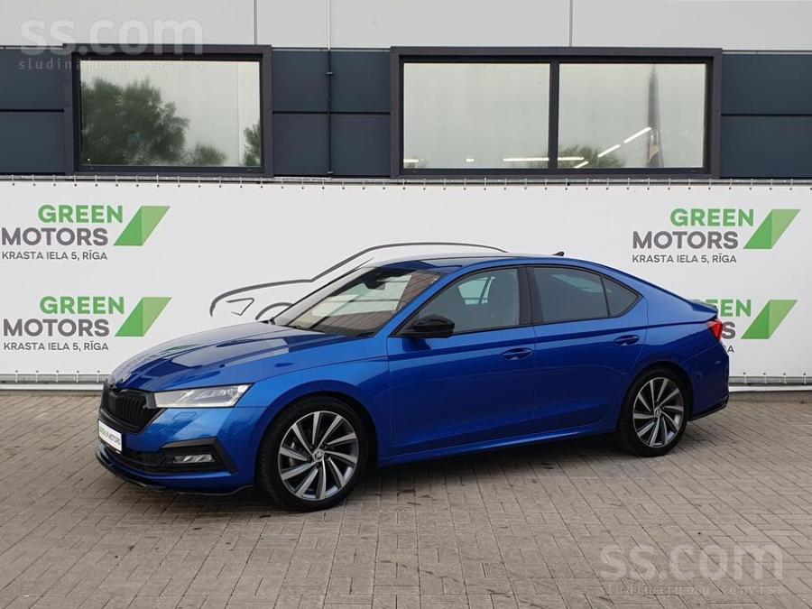 Zils Skoda Octavia 2023 Rīga, ar dzinēja tilpumu 1.50 L un nobraukumu 36 tūkst. km par 22500 €, foto 1 vietnē AUTOMOTO.COM.LV