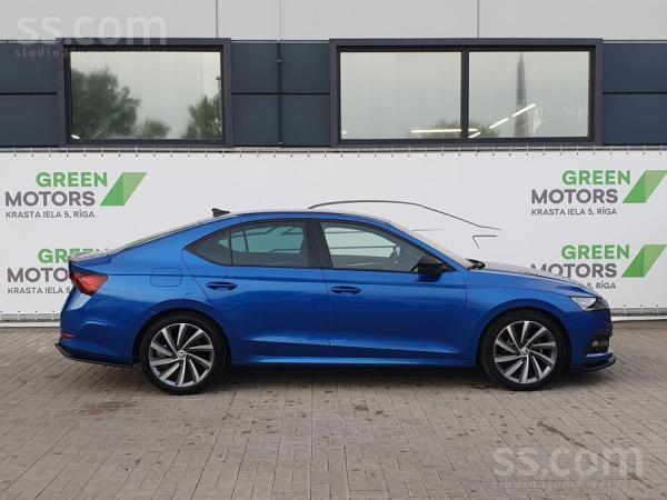Blue Skoda Octavia 2023 in Riga, with an engine capacity of 1.50 L and mileage of 36 thousand km for 22500 €, photo 5 on AUTOMOTO.COM.LV