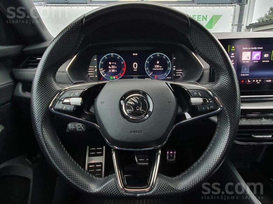 Zils Skoda Octavia 2023 Rīga, ar dzinēja tilpumu 1.50 L un nobraukumu 36 tūkst. km par 22500 €, foto 14 vietnē AUTOMOTO.COM.LV