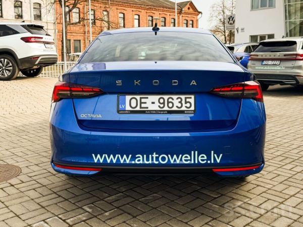Синий Шкода Октавия 2025 в Даугавпилс, объемом двигателя 1.50 л и пробегом 3 тыс. км за 26000 €, фото 6 на AUTOMOTO.COM.LV