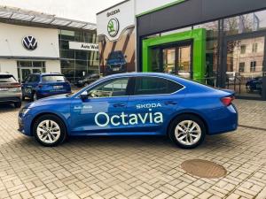 Zils Skoda Octavia 2025 Daugavpils, ar dzinēja tilpumu 1.50 L un nobraukumu 3 tūkst. km par 25900 €, foto 9 vietnē AUTOMOTO.COM.LV