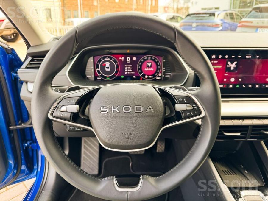 Zils Skoda Octavia 2025 Daugavpils, ar dzinēja tilpumu 1.50 L un nobraukumu 3 tūkst. km par 25900 €, foto 14 vietnē AUTOMOTO.COM.LV