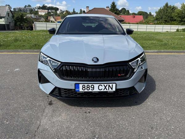 Zils Skoda Octavia 2025 Kauņa, ar dzinēja tilpumu 1.98 L un nobraukumu 5 tūkst. km par 24600 €, foto 5 vietnē AUTOMOTO.COM.LV