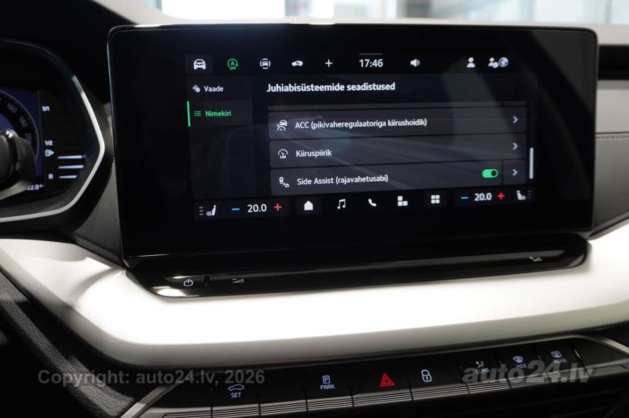 Zils Skoda Octavia 2026 Tallina, ar dzinēja tilpumu 1.50 L un nobraukumu 1 tūkst. km par 31900 €, foto 26 vietnē AUTOMOTO.COM.LV