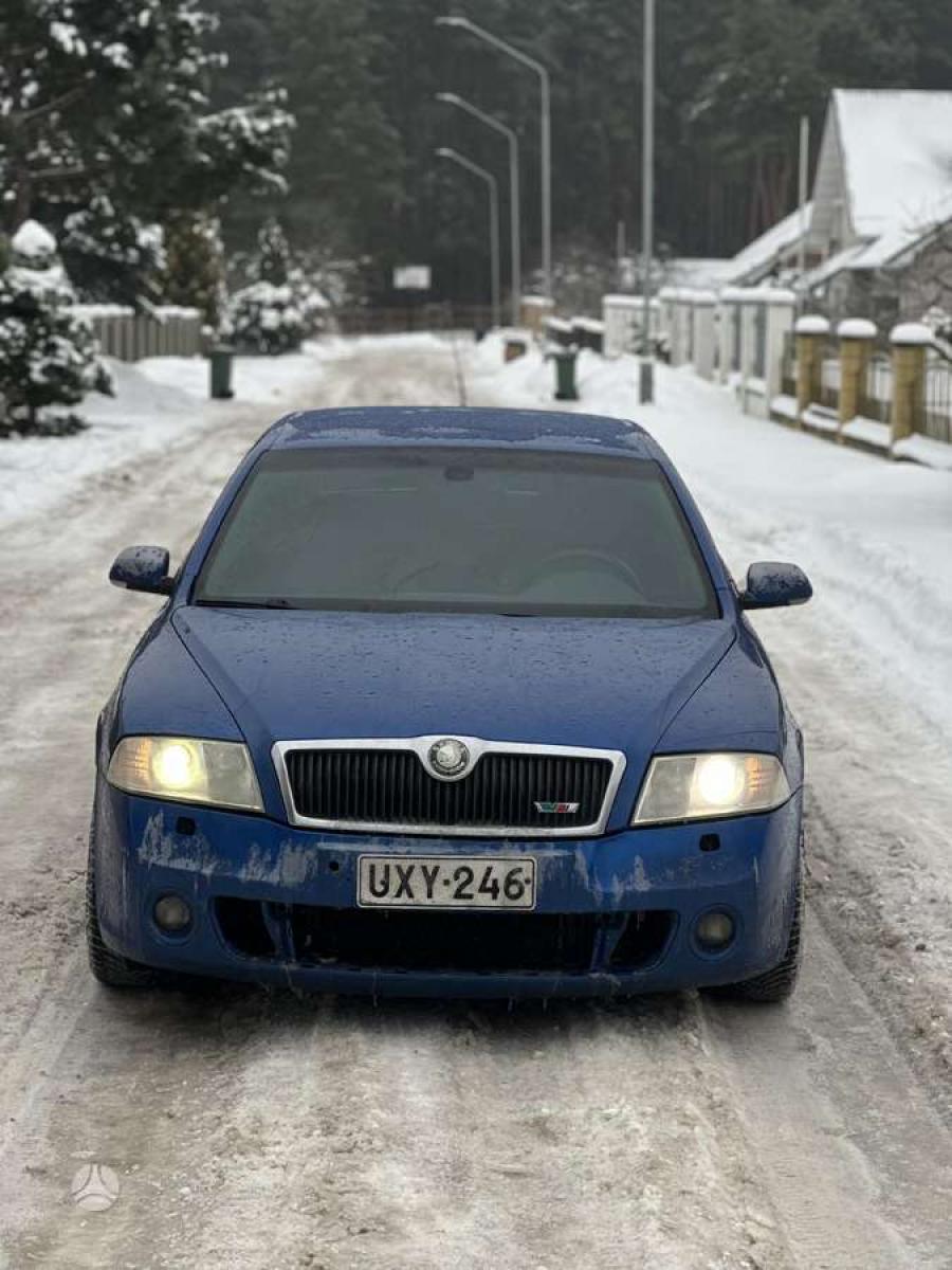 Синий Шкода Октавия 2006 в Вильнюс, объемом двигателя 2.00 л и пробегом 265 тыс. км за 2200 €, фото 2 на AUTOMOTO.COM.LV