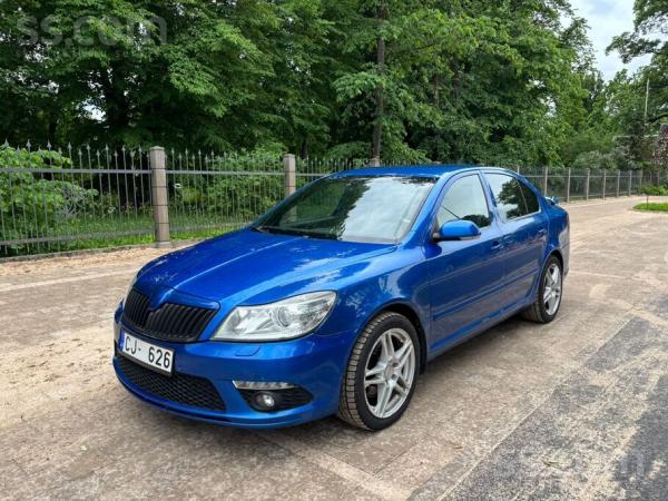 Blue Skoda Octavia 2007 in Riga, with an engine capacity of 2.00 L and mileage of 250 thousand km for 2400 €, photo 1 on AUTOMOTO.COM.LV