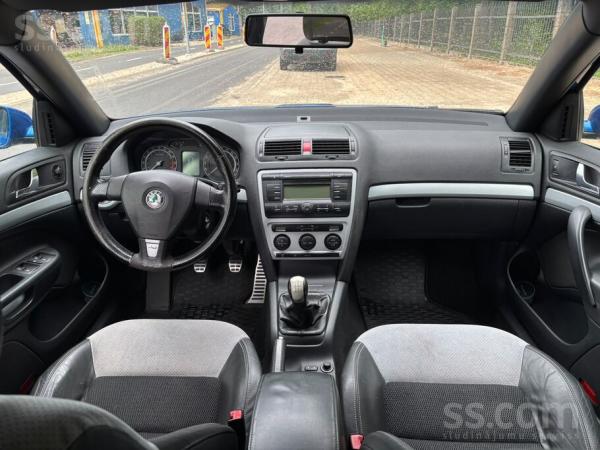 Blue Skoda Octavia 2007 in Riga, with an engine capacity of 2.00 L and mileage of 250 thousand km for 2400 €, photo 6 on AUTOMOTO.COM.LV