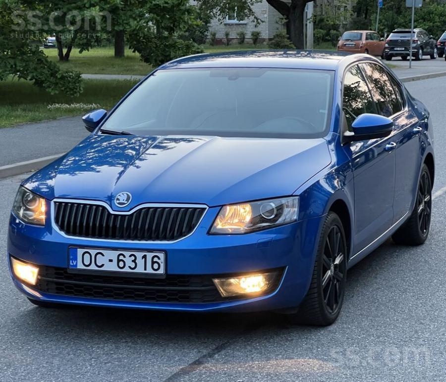 Zils Skoda Octavia 2014 Rīga, ar dzinēja tilpumu 1.40 L un nobraukumu 294 tūkst. km par 6750 €, foto 1 vietnē AUTOMOTO.COM.LV