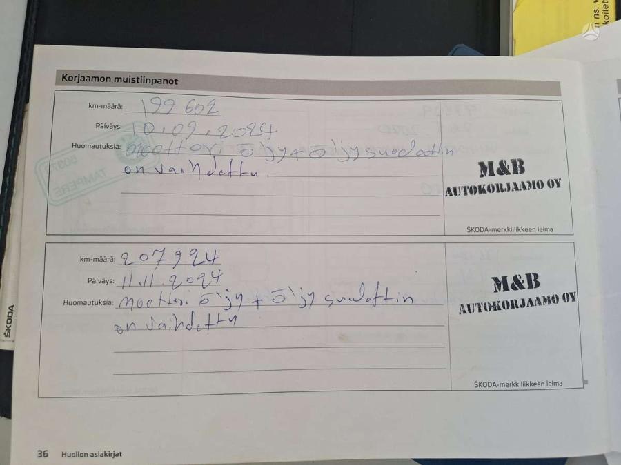 Синий Шкода Октавия 2014 в Вилкавишкис, объемом двигателя 1.40 л и пробегом 220 тыс. км за 5800 €, фото 31 на AUTOMOTO.COM.LV