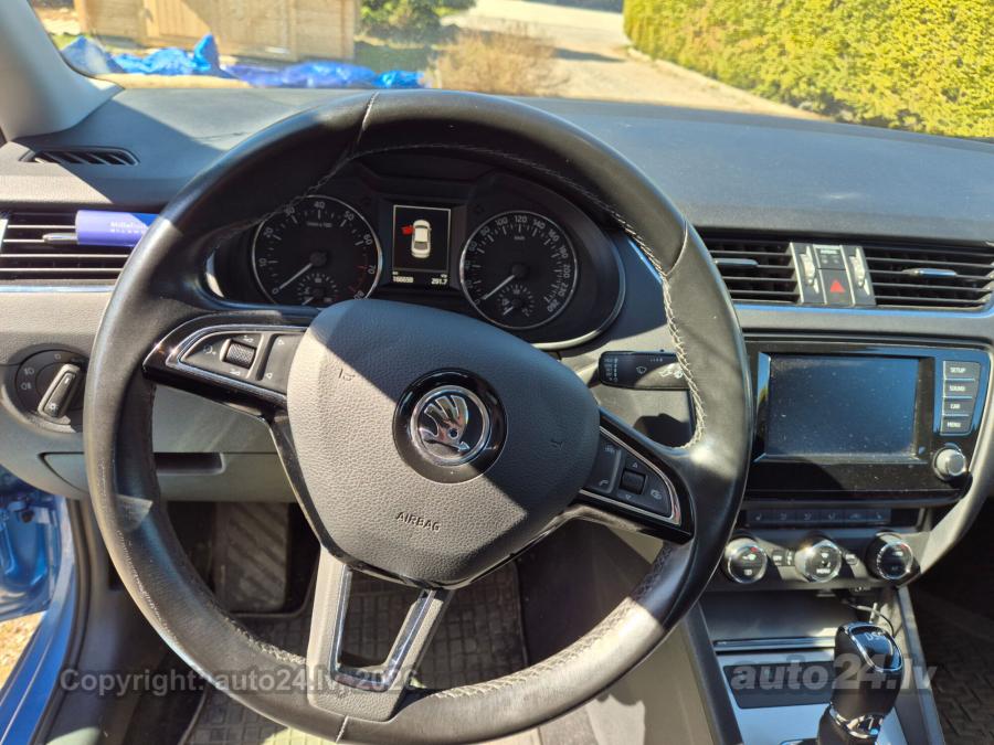 Blue Skoda Octavia 2016 in Tallinn, with an engine capacity of 1.40 L and mileage of 167 thousand km for 9400 €, photo 7 on AUTOMOTO.COM.LV