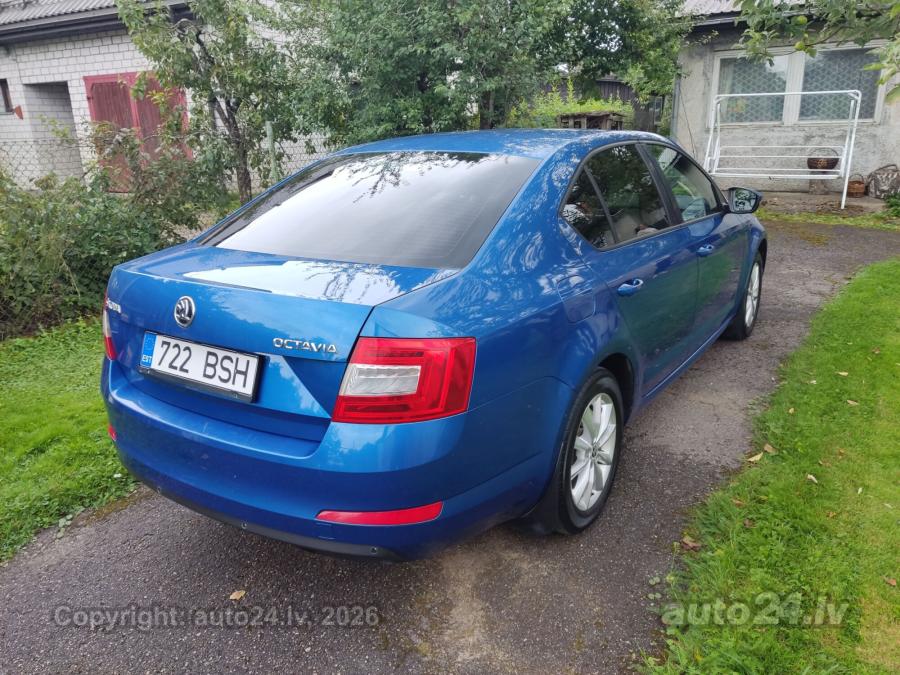 Zils Skoda Octavia 2016 Tallina, ar dzinēja tilpumu 1.40 L un nobraukumu 130 tūkst. km par 8500 €, foto 7 vietnē AUTOMOTO.COM.LV