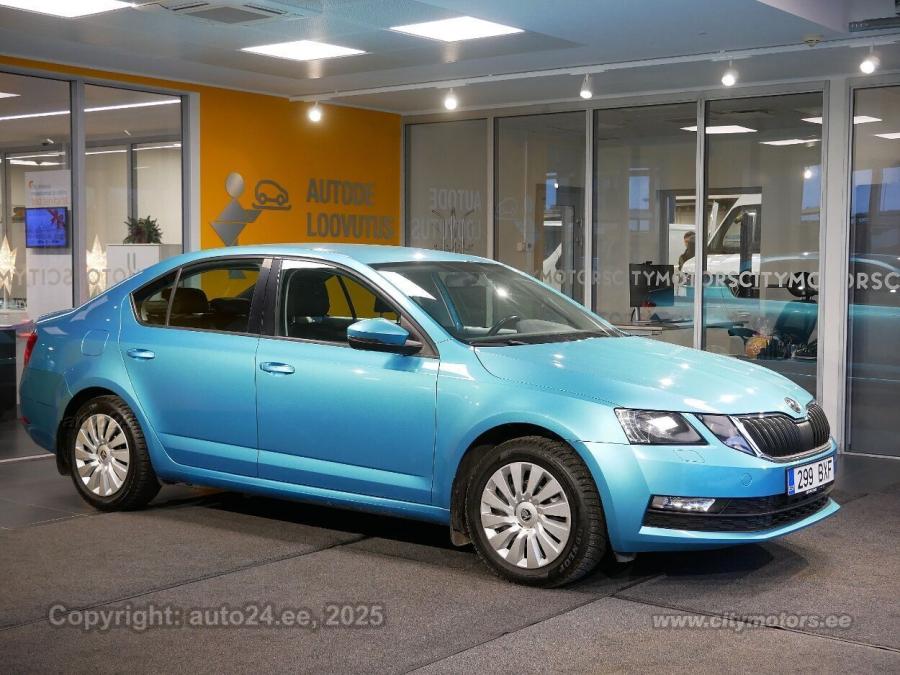 Blue Skoda Octavia 2018 in Tallinn, with an engine capacity of 1.00 L and mileage of 84 thousand km for 11900 €, photo 1 on AUTOMOTO.COM.LV