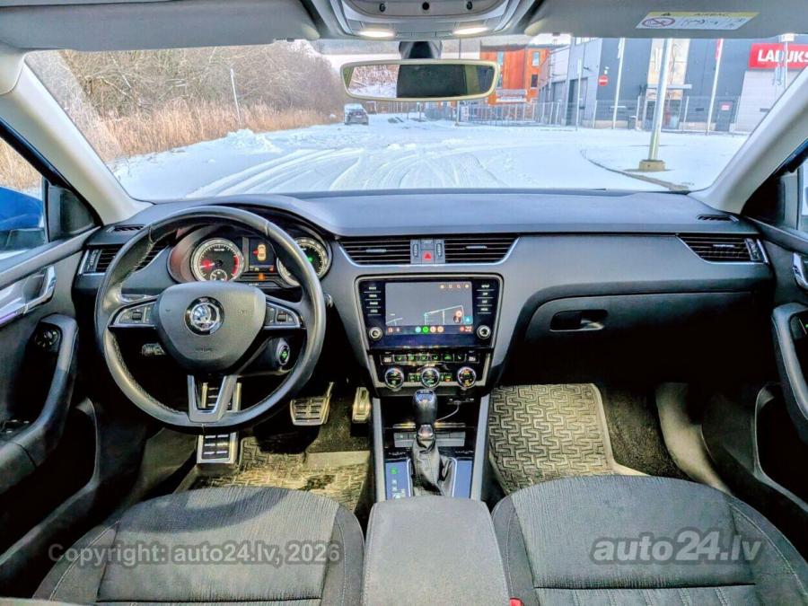 Blue Skoda Octavia 2018 in Tallinn, with an engine capacity of 1.80 L and mileage of 139 thousand km for 12900 €, photo 12 on AUTOMOTO.COM.LV